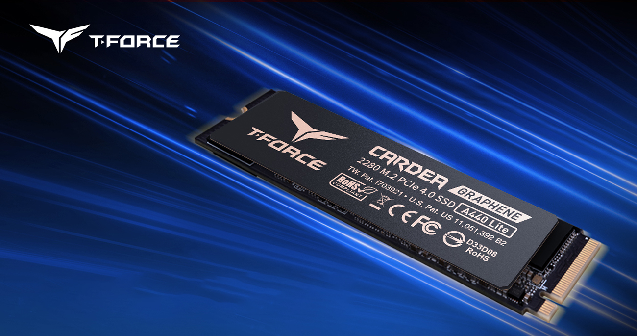 Team Group T-FORCE A440 LITE M.2 2280 2TB PCIe 4.0 x4 with NVMe 1.4 TLC Internal Solid State ...